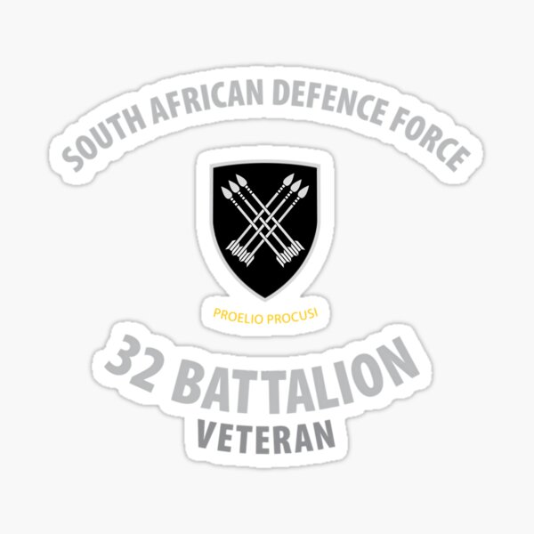 "SADF 32 Battalion Veteran " Sticker for Sale by zuoxntfp52 | Redbubble