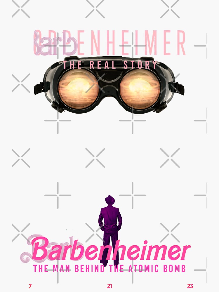 "Barbie Oppenheimer Anniversary Goggle, July 16, 1945 Trinity Test ...