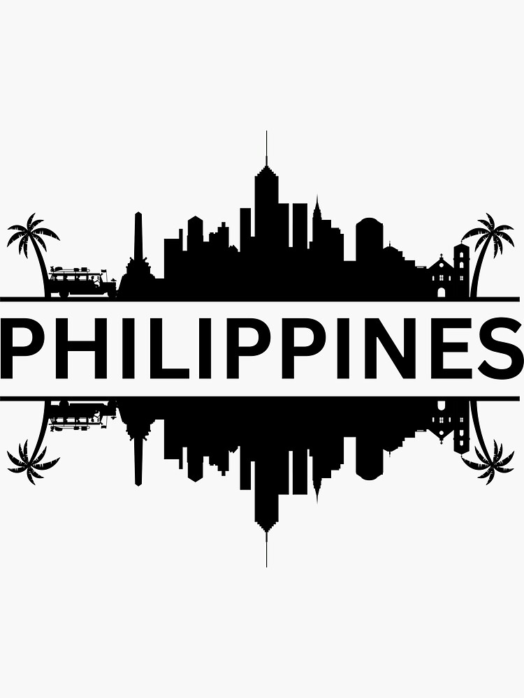 "PHilippine Cities / Philippine Setting" Sticker for Sale by ...