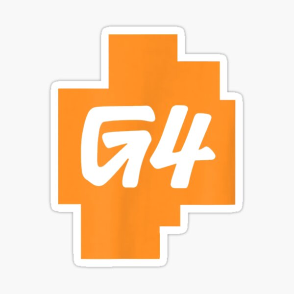 "G4" Sticker for Sale by FaunaLegault | Redbubble