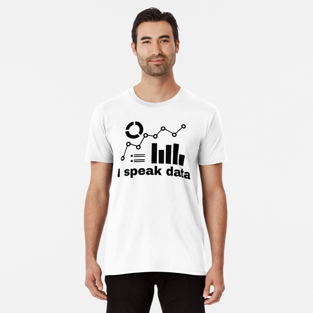 "I speak data" Sticker for Sale by SmSm Main Street | Redbubble