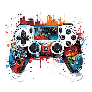 "Gamer Controller | PNG Sublimation" Sticker for Sale by ...