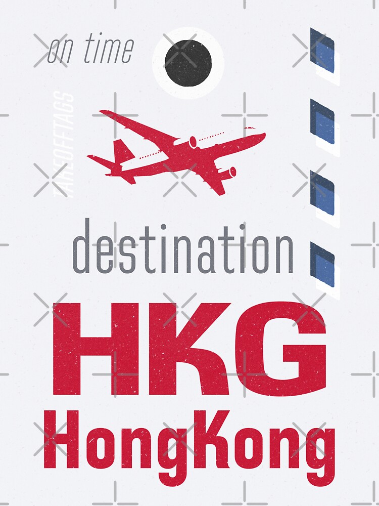 "HKG HongKong airport " Sticker for Sale by Aviators | Redbubble