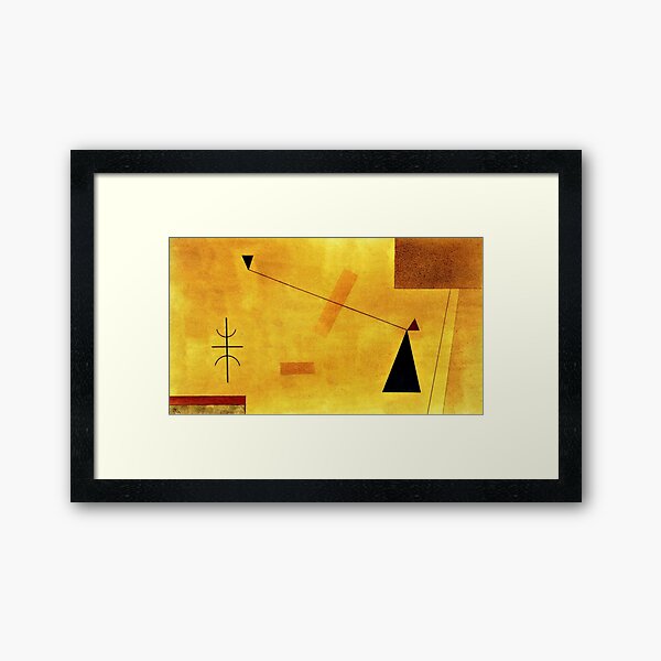 "Kandinsky - Off Balance, abstract art" Framed Art Print by virginia50 ...