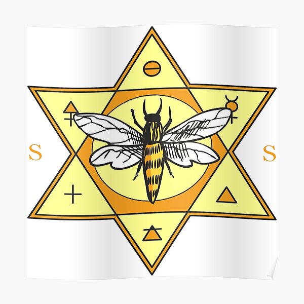 "The ancient alchemy star // Wasp" Poster for Sale by SaveliySnake ...