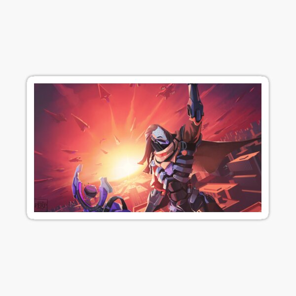 "Ramattra's uprising" Sticker for Sale by perpbee | Redbubble