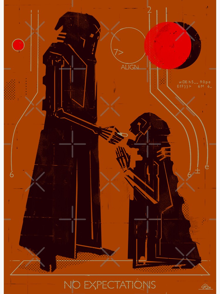 "No expectations " Sticker for Sale by Gi Ko | Redbubble