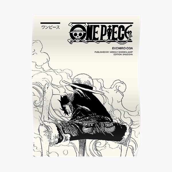 One Piece Poster Manga Style Gear 2 Posterundefined By Softers Redbubble