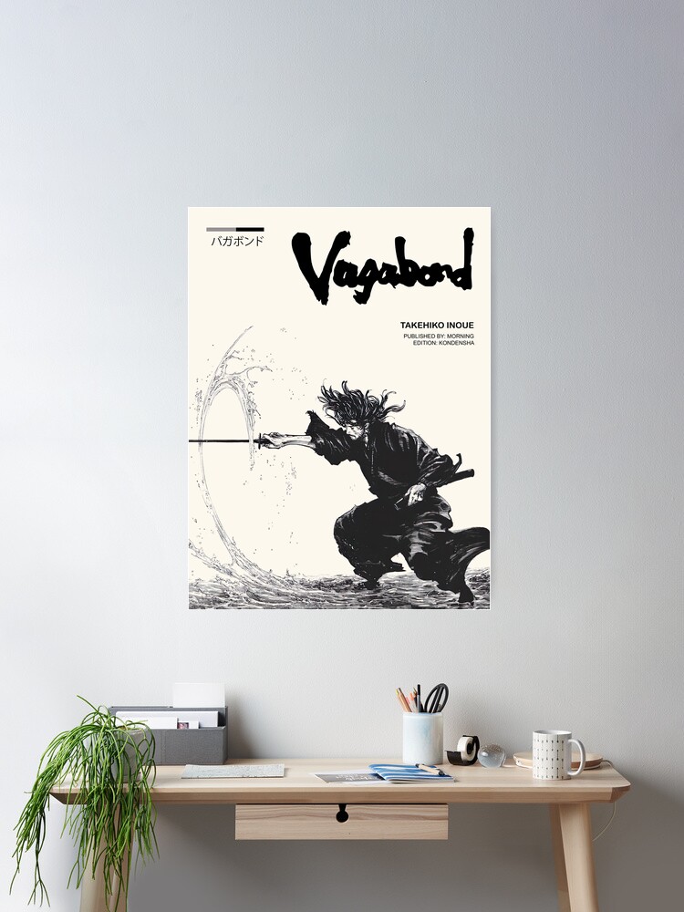 "Vagabond Poster manga style - THE VAGABOND" Poster by Softers | Redbubble