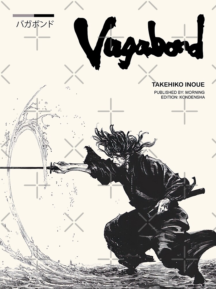 "Vagabond Poster manga style - THE VAGABOND" Poster by Softers | Redbubble