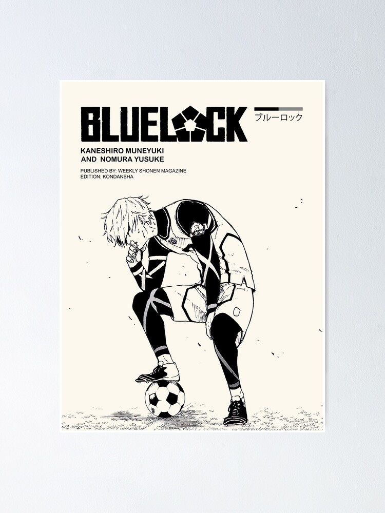 "Blue Lock Poster manga style - NAGI" Posterundefined by Softers ...