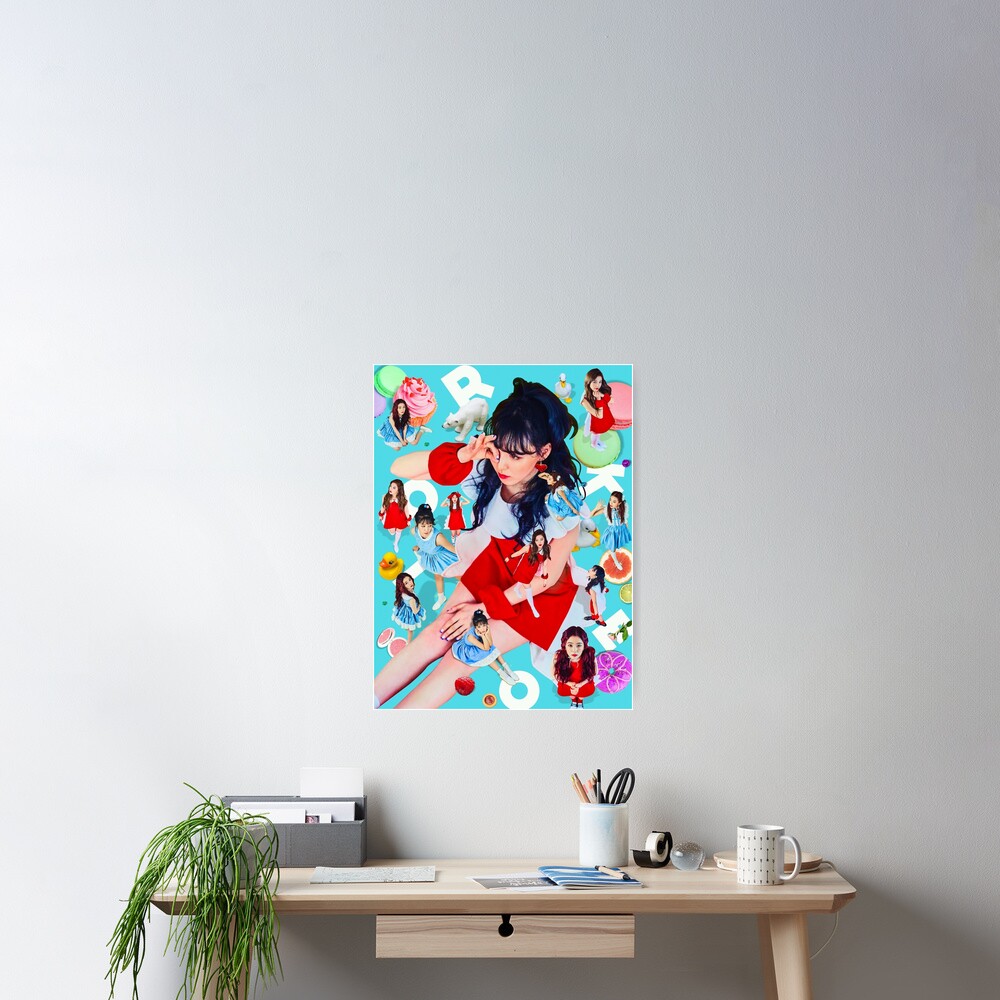 "RED VELVET ROOKIE WENDY" Poster for Sale by REDVELEMPORIUM | Redbubble