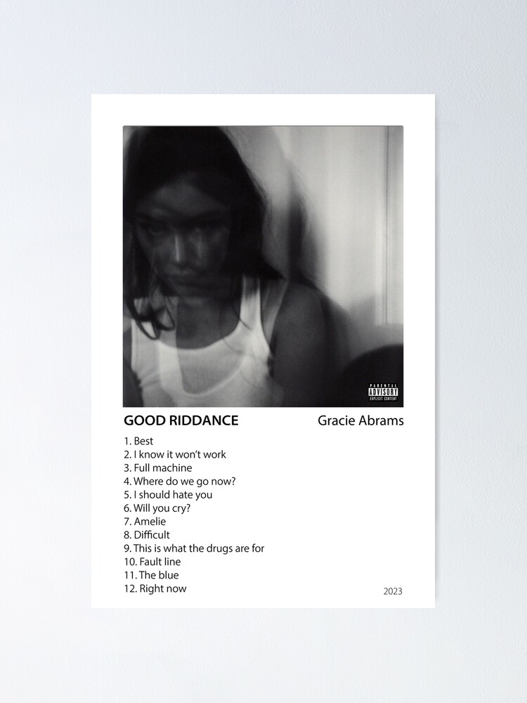 "Gracie Abrams - Good Riddance Poster" Poster for Sale by GeeksTee ...