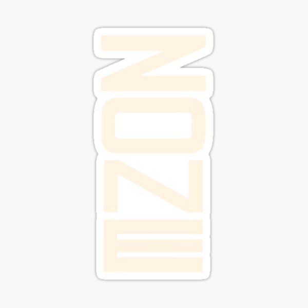 "JIHYO (지효) The 1st Mini Album "ZONE" Official Logo" Sticker by ...