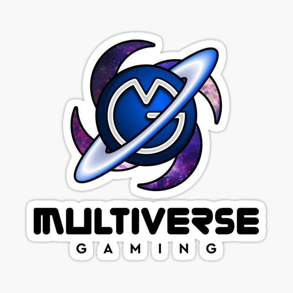 "Multiverse Gaming Logo" Sticker by MultiVsGaming | Redbubble