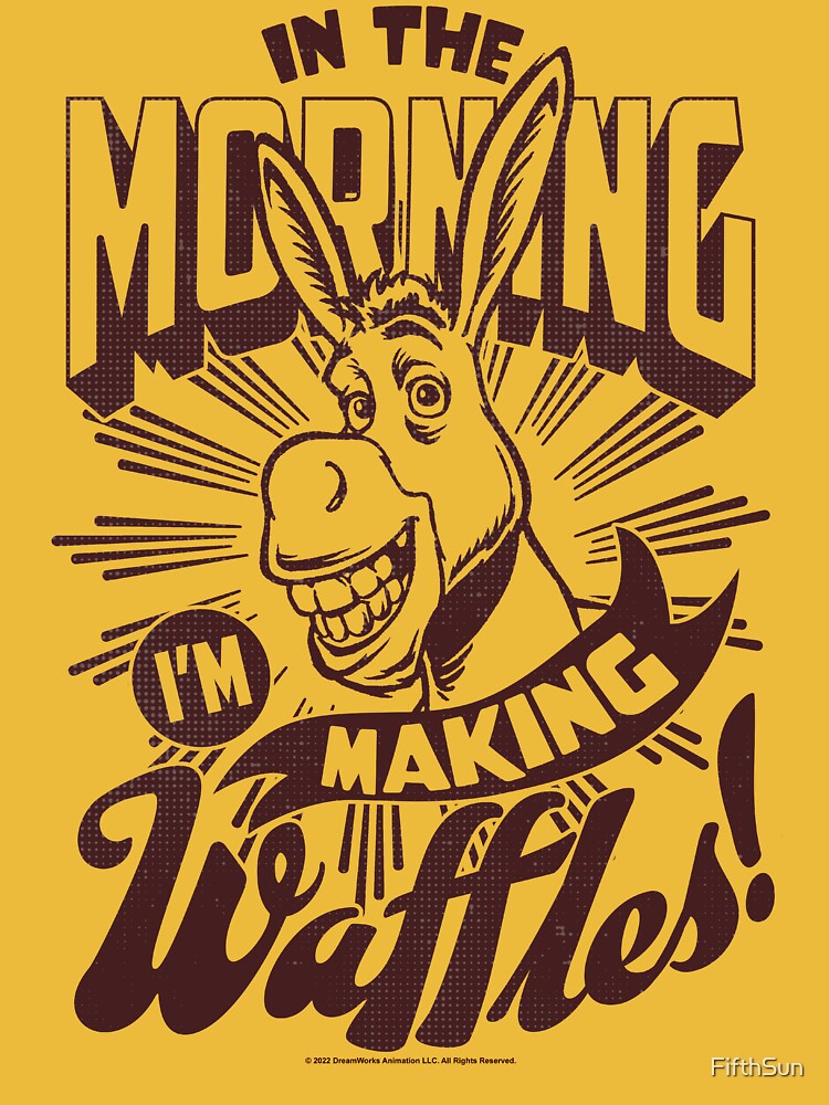 Donkey Waffles Quotes Shrek 'I'm Making Waffles' Donkey Wall Sticker