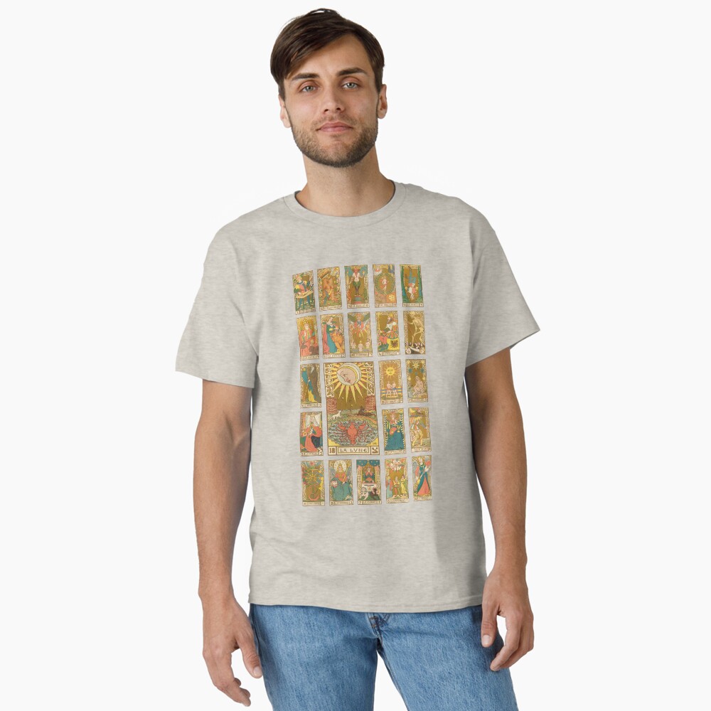 "Tarot deck. Wirth, de Guaita. The Moon. Collage version by ...