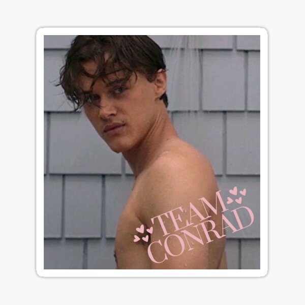"(Team Conrad) The Summer I turned pretty" Sticker for Sale by Shelby Designs! | Redbubble