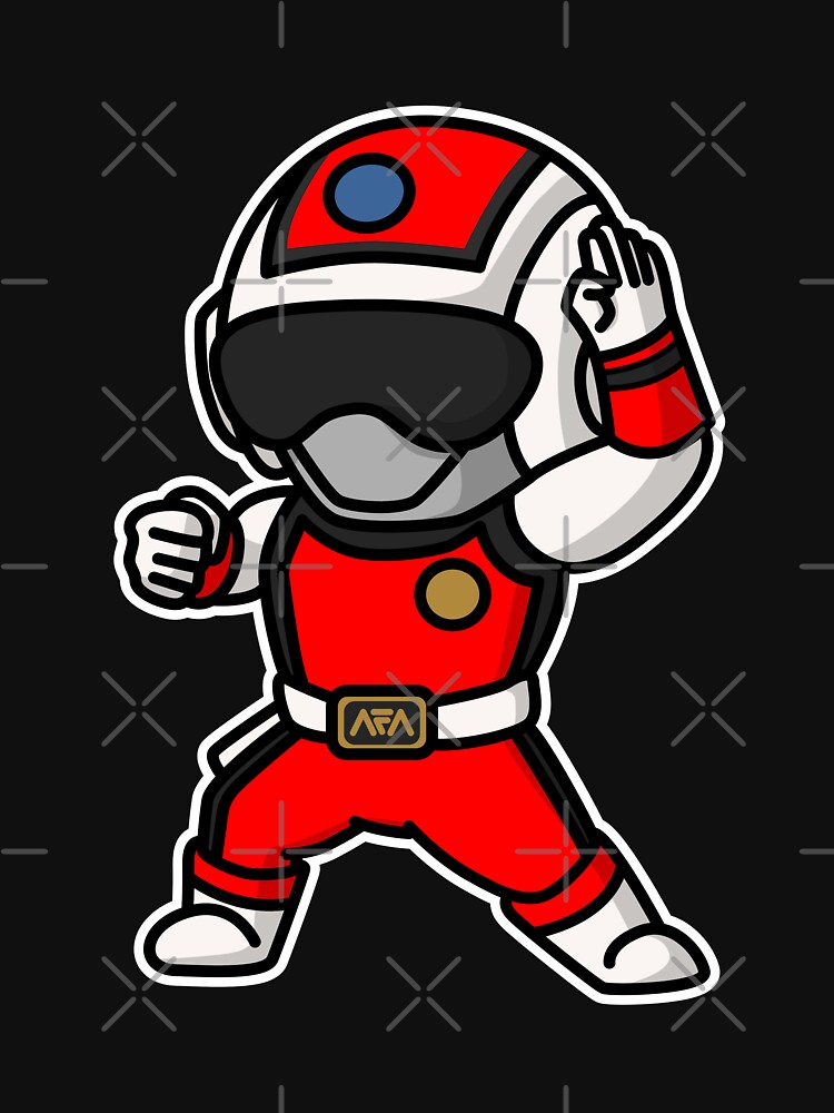 "Red Flash RedFlash Choushinsei Flashman Super Sentai Chibi Style ...
