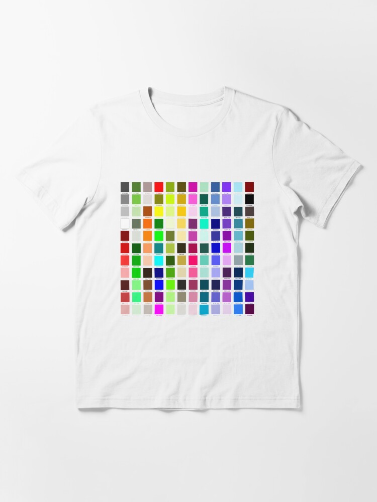 "Hex Code Colors" T-shirt for Sale by indiscriminate | Redbubble ...