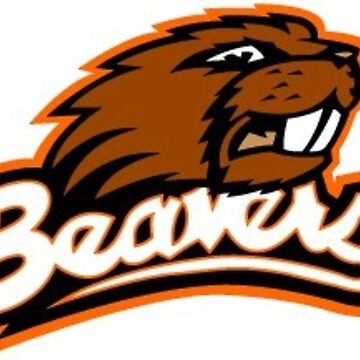 "Oregon State Beavers" Sticker for Sale by curlykhaila | Redbubble