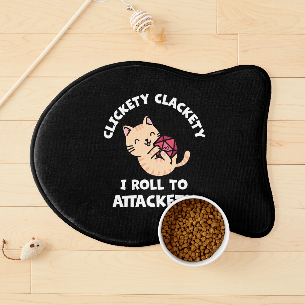 "Clickety Clackety I Roll to Attackety" Sticker for Sale by Maria ...