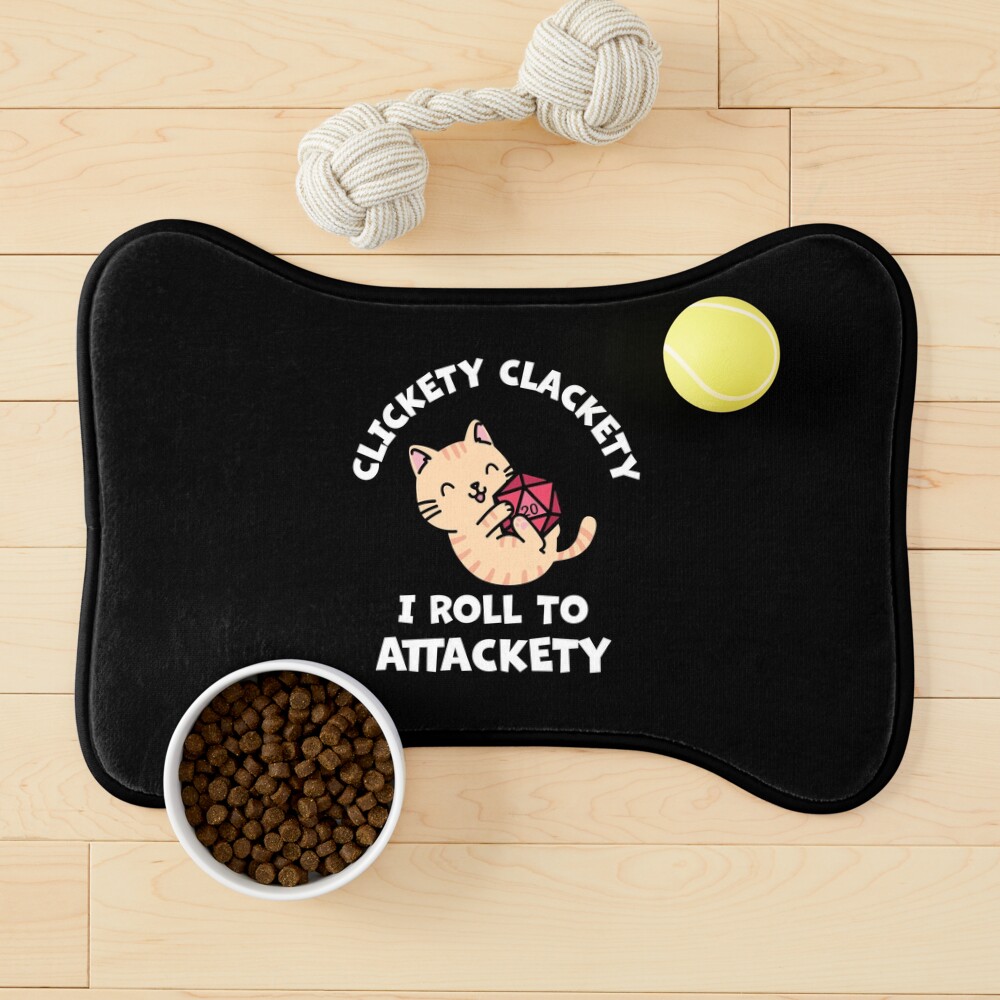 "Clickety Clackety I Roll to Attackety" Sticker for Sale by Maria ...