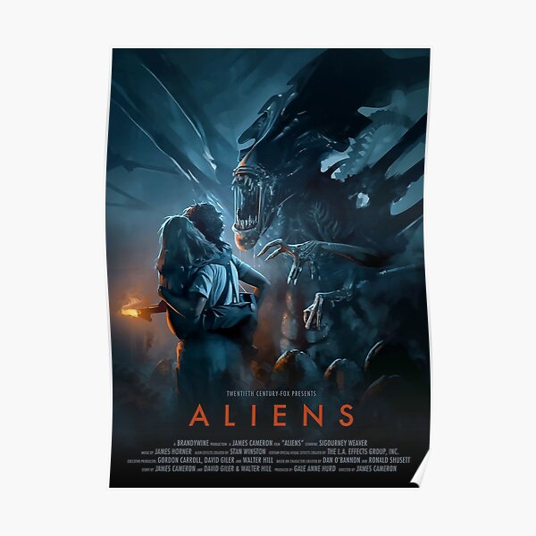 "Aliens - 1986" Poster for Sale by emelinbalsey | Redbubble