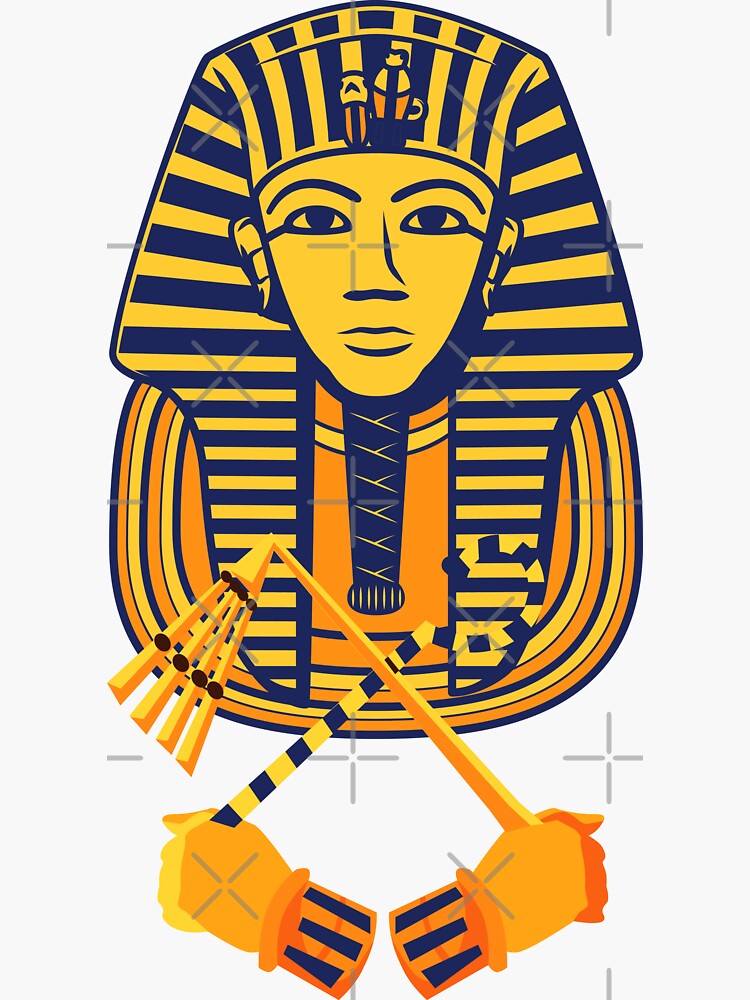 "Tutankhamun" Sticker for Sale by soulfulprintss8 | Redbubble