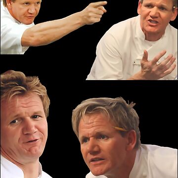 "Angry Gordon Ramsay Meme Pack t t" Kids T-Shirt for Sale by ...