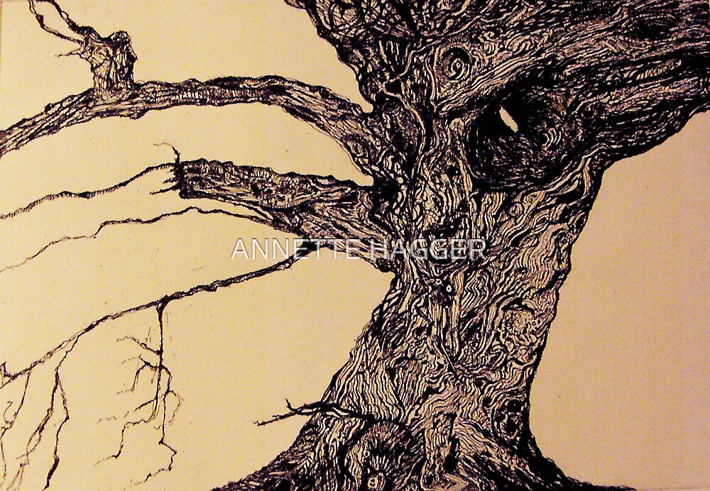 " DUIR - OAK TREE - KING OF THE WOODS" by ANNETTE HAGGER | Redbubble