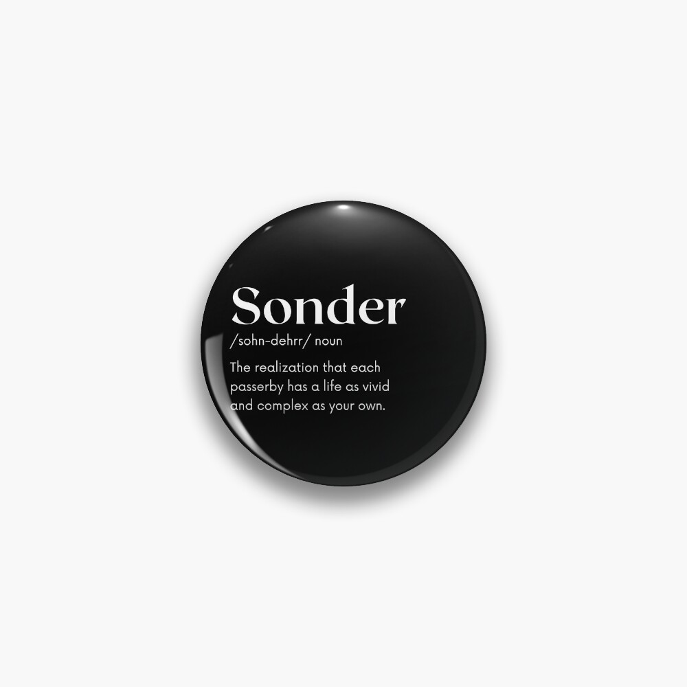 "Sonder" Sticker for Sale by StickerSparkle | Redbubble