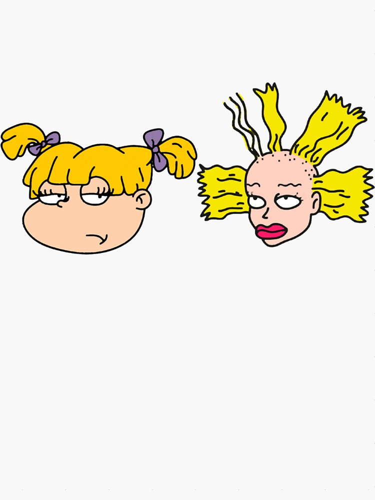 Cynthia and Angelica Rugrats Sticker for Sale by ElijahsBlakes Redbubble