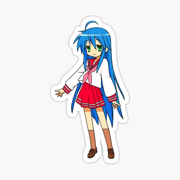 "Konata Izumi " Sticker for Sale by truma-ntellez | Redbubble