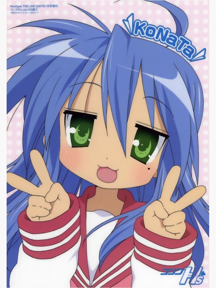"Konata Izumi Lucky Star anime" Sticker for Sale by truma-ntellez ...