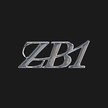 "Metallic ZB1 Zerobaseone Logo" Sticker for Sale by CrownMaru | Redbubble