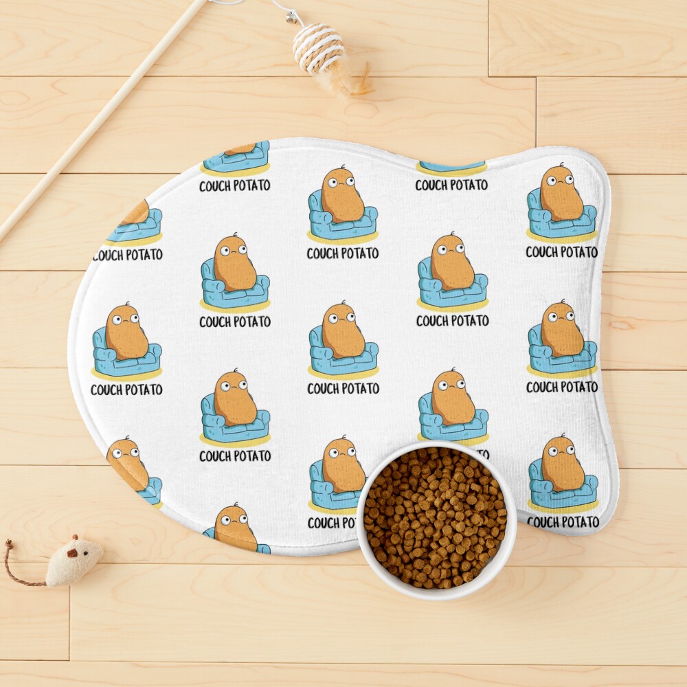 "Couch Potato Funny Potato Puns " Sticker for Sale by punnybone | Redbubble