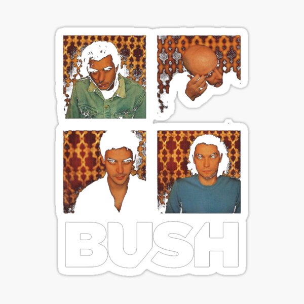 "BUSH BAND" Sticker for Sale by militanbasal | Redbubble