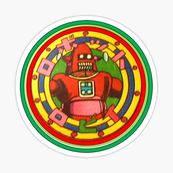 "Robo Pog" Sticker for Sale by kikaidalibre | Redbubble