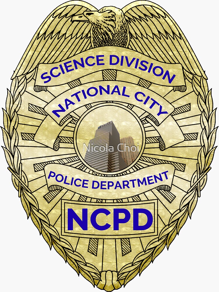 Pegatina «Departamento de Policía de National City - División de ...