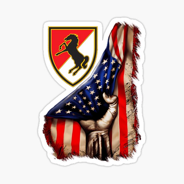 "11th Armored Cavalry Regi t (11th ACR) " Sticker for Sale by ...