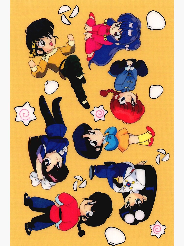 "Ranma ½ CHIBI KAWAII" Sticker for Sale by Keona-Kellam- | Redbubble