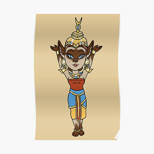 "Siamese Cat Thai Dancer Girl CHIBI SD MONSTER GIRLS Series I" Poster ...