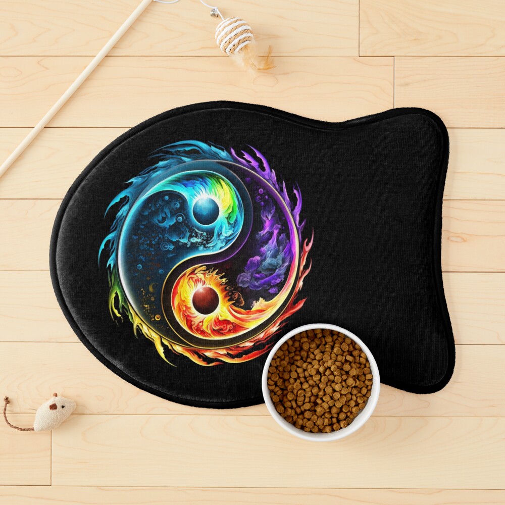 "Yin yang, symbol, elements, Tao, polarity, daoism" Poster for Sale by ...