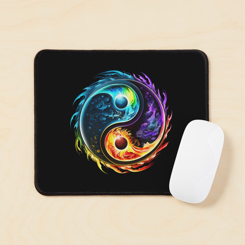 "Yin yang, symbol, elements, Tao, polarity, daoism" Poster for Sale by ...