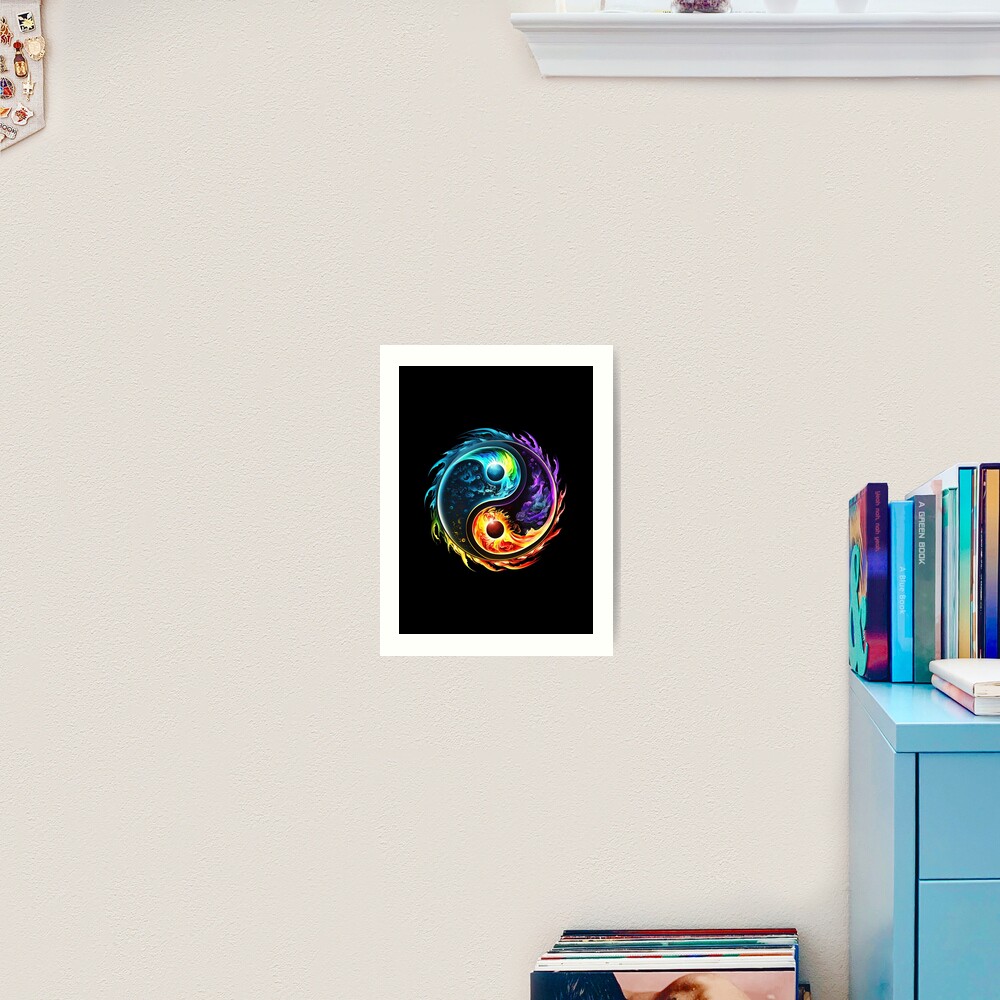 "Yin yang, symbol, elements, Tao, polarity, daoism" Poster for Sale by ...
