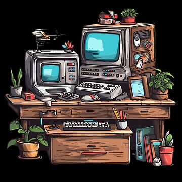 "Retro Gaming: Nostalgic Computer, Old School Vibes, Vintage Delights ...