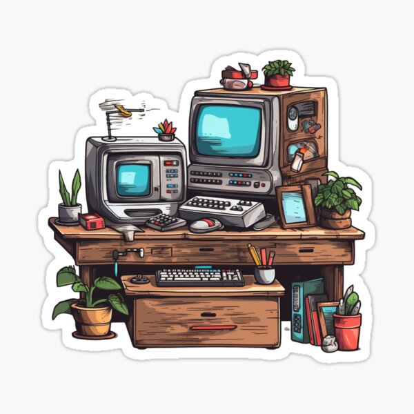 "Retro Gaming: Nostalgic Computer, Old School Vibes, Vintage Delights ...