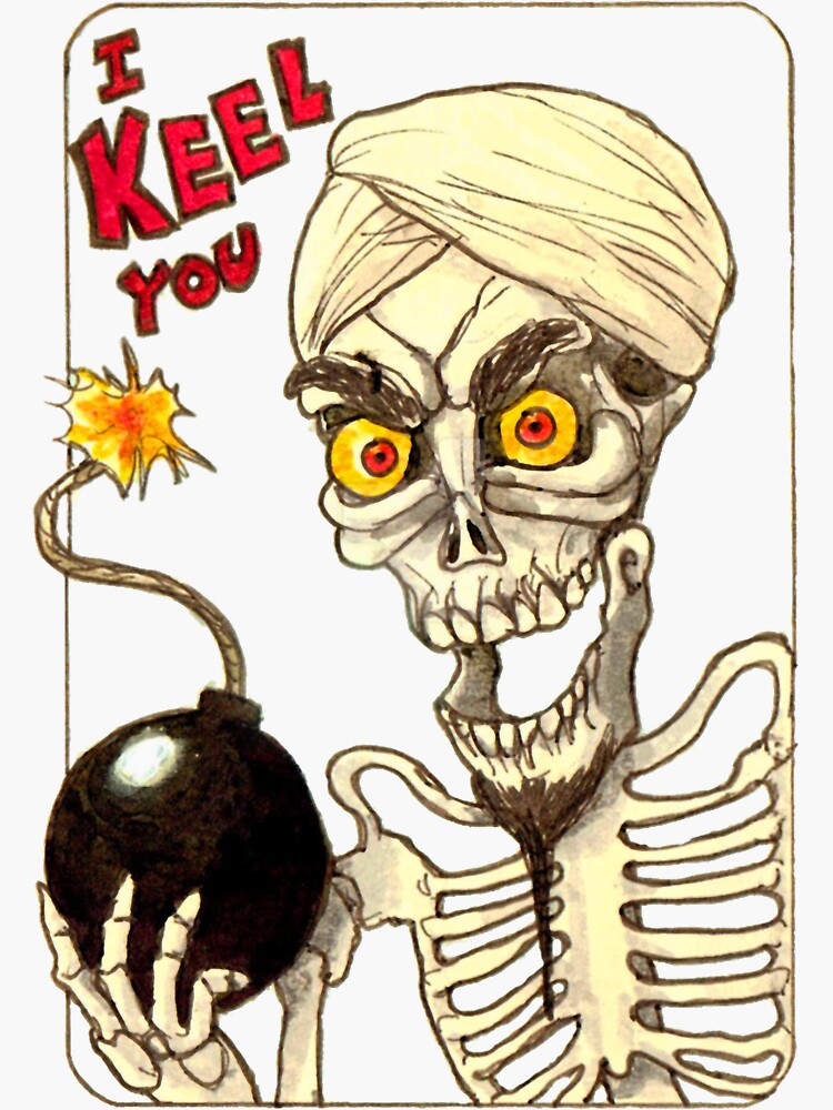 "Achmed, Jeff Dunham (6)" Sticker for Sale by atticusliam | Redbubble