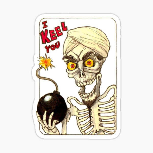 "Achmed, Jeff Dunham (6)" Sticker for Sale by atticusliam | Redbubble